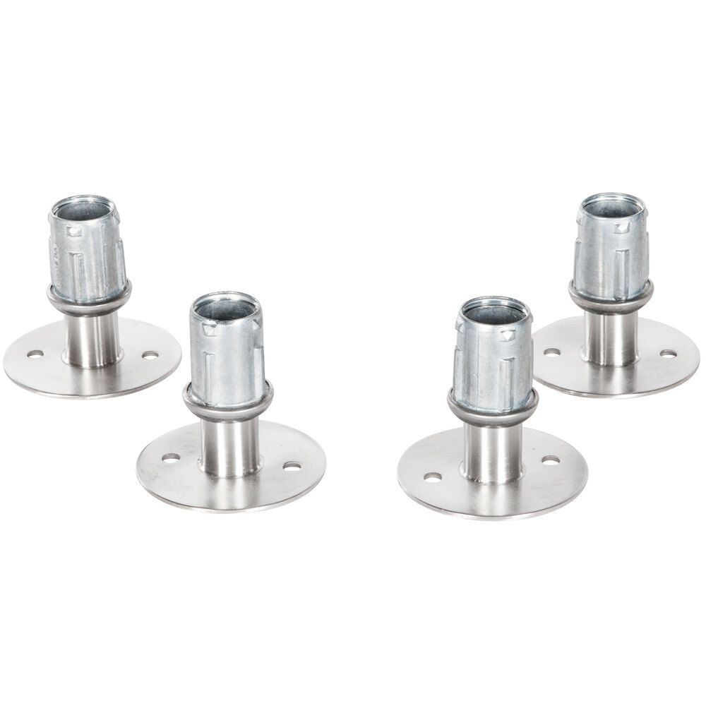 Metro 9993HS Equivalent 3 1/2" Stainless Steel Foot Plate