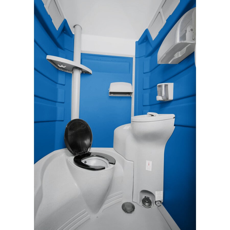 PolyJohn FS3-3001 Fleet Blue Premium Portable Restroom with Freshwater ...