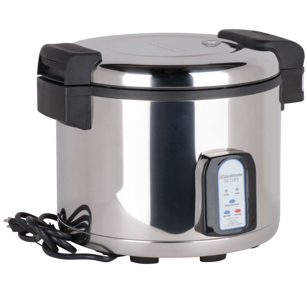 Town 57130 60 Cup (30 Cup Raw) Stainless Steel Electronic Rice Cooker ...