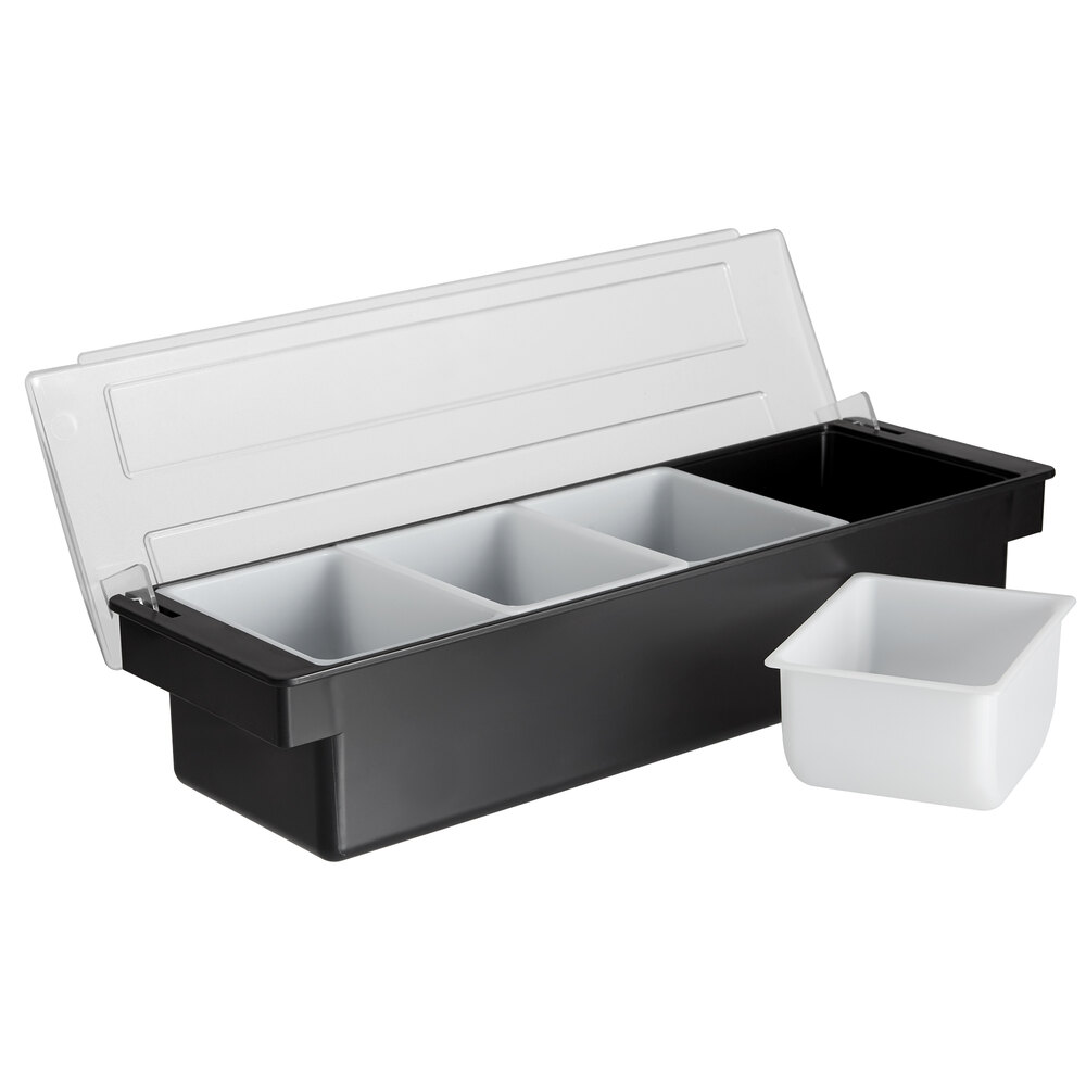 Tablecraft 106 1.5 Pint White Condiment Dispenser Insert