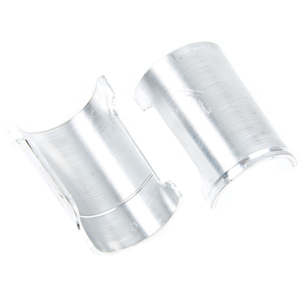 Metro 9986S Aluminum Split Sleeves with Stainless Steel Rings - 4/Pack