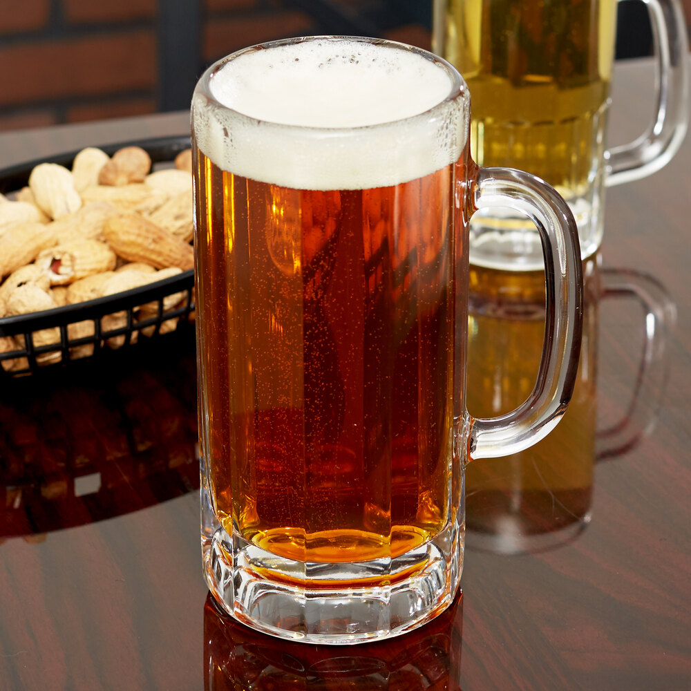 Libbey 5327 22 oz. Paneled Beer Mug - 12/Case