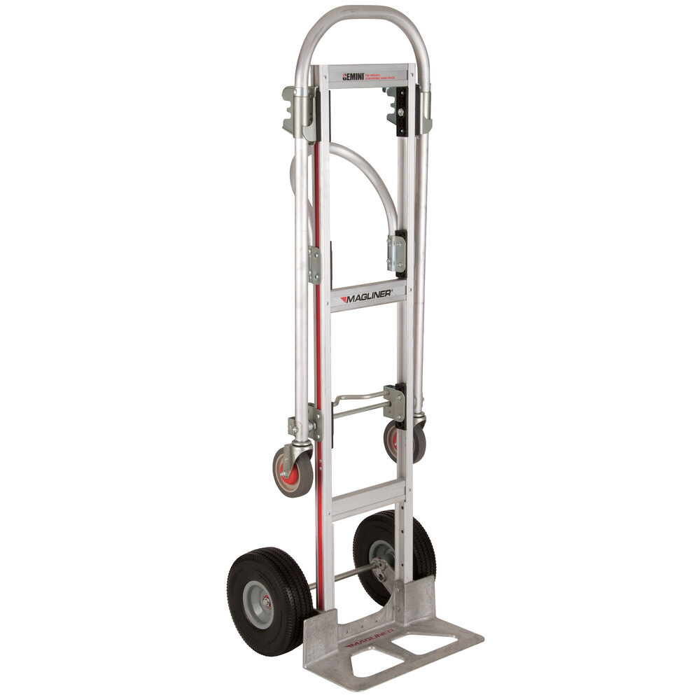 Magliner GMK81UAC Gemini Sr. 2-in-1 500 lb. Convertible Hand Truck with ...