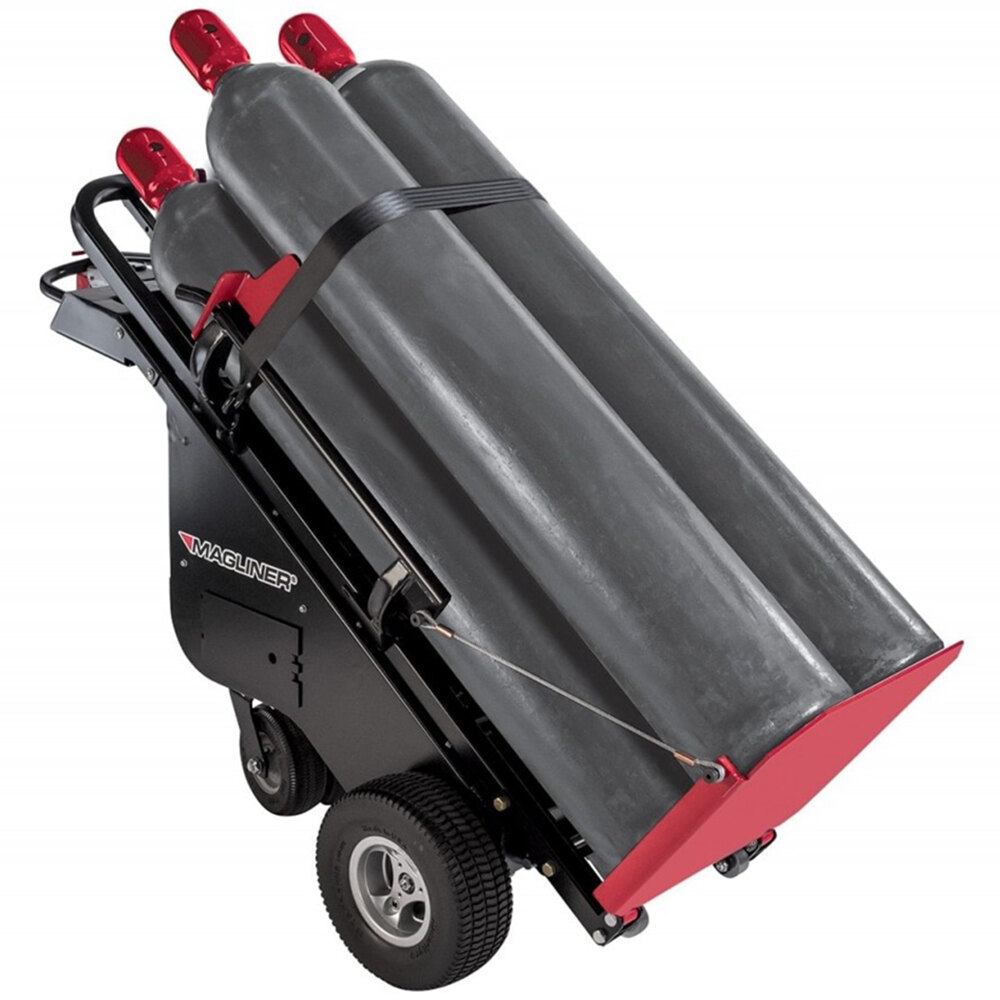 Magliner MDC90B Motorized Dewar Cart w/ Foam Filled Tires (1100 lb.)