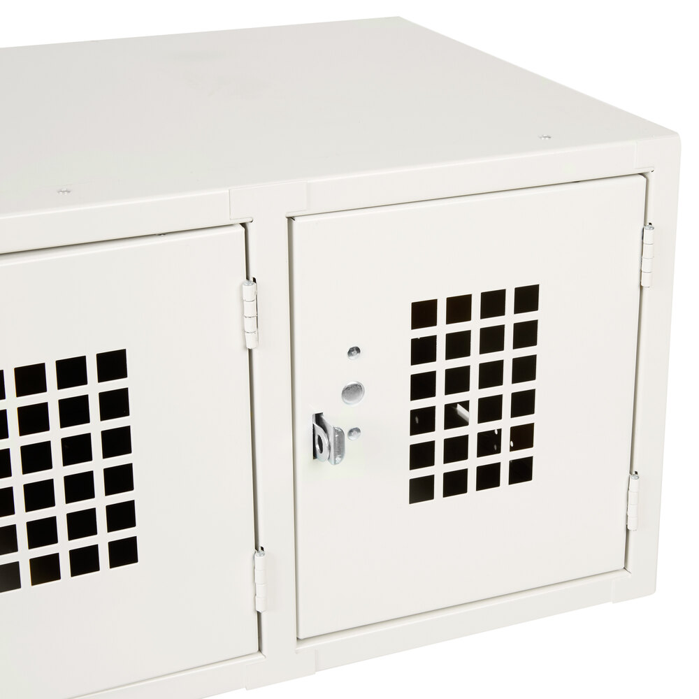 Winholt WL-4 Four Door Horizontal Wall Mount Locker - 45" x 18"