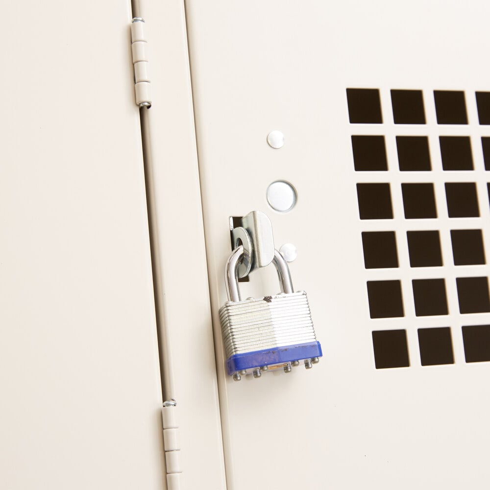 Winholt WL-4 Four Door Horizontal Wall Mount Locker - 45" x 18"