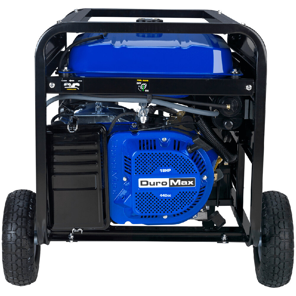 DuroMax XP10000EH Portable 440 CC Dual Fuel Powered Generator with ...
