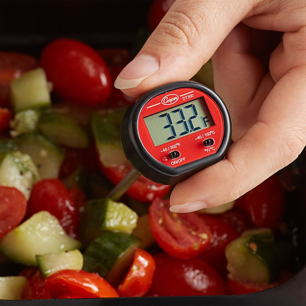 Cooper-Atkins DT300-0-8 4 5/8" Digital Pocket Probe Thermometer