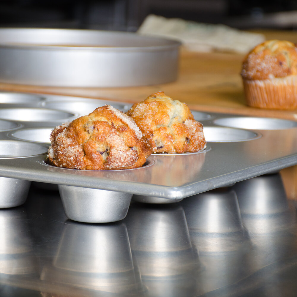 20 Cup 7 33 Oz Glazed Aluminized Steel Jumbo Crown Muffin Pan 18 X 26 20 Cup 7 33 Oz Glazed Aluminized Steel Jumbo Crown Muffin Pan 18 X 26