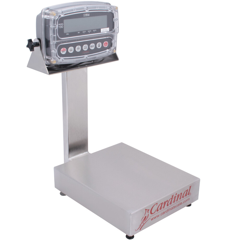 Cardinal Detecto EB-30-190 30 lb. Electronic Bench Scale with 190 ...