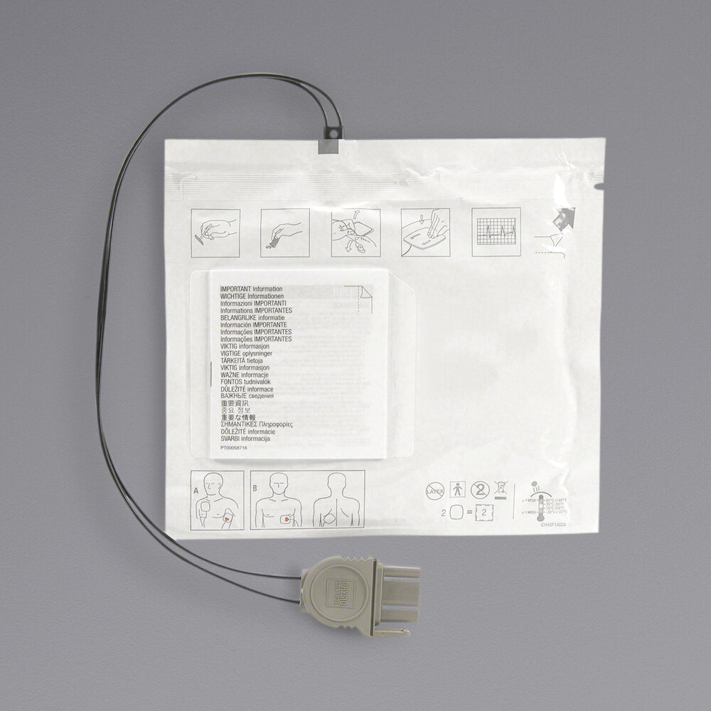 Physio-Control 11996-000017 Adult REDI-PAK Electrode Pad Set for ...