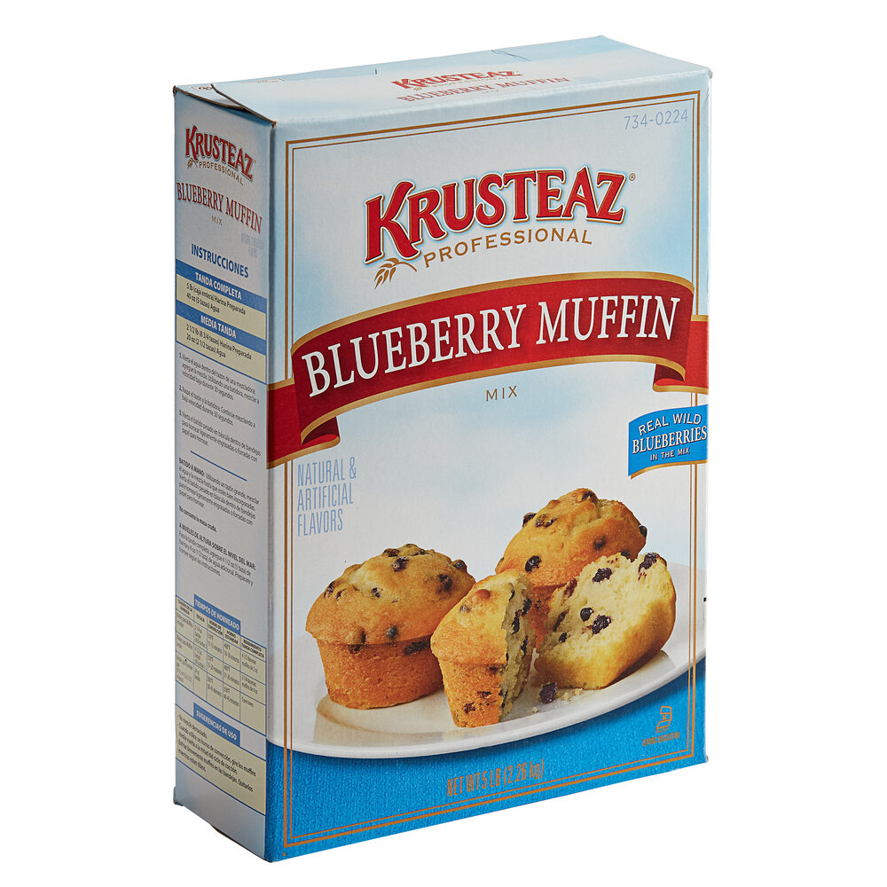 Krusteaz Professional 5 Lb Blueberry Muffin Mix 6 Case krusteaz-professional-5-lb-blueberry-muffin-mix-6-case