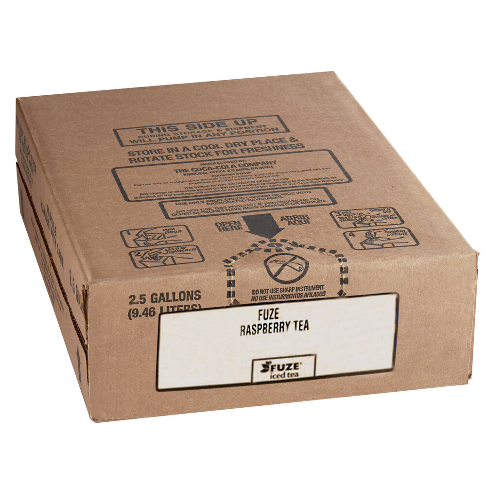 Fuze® Raspberry Iced Tea 2.5 Gallon Bag-in-Box Syrup