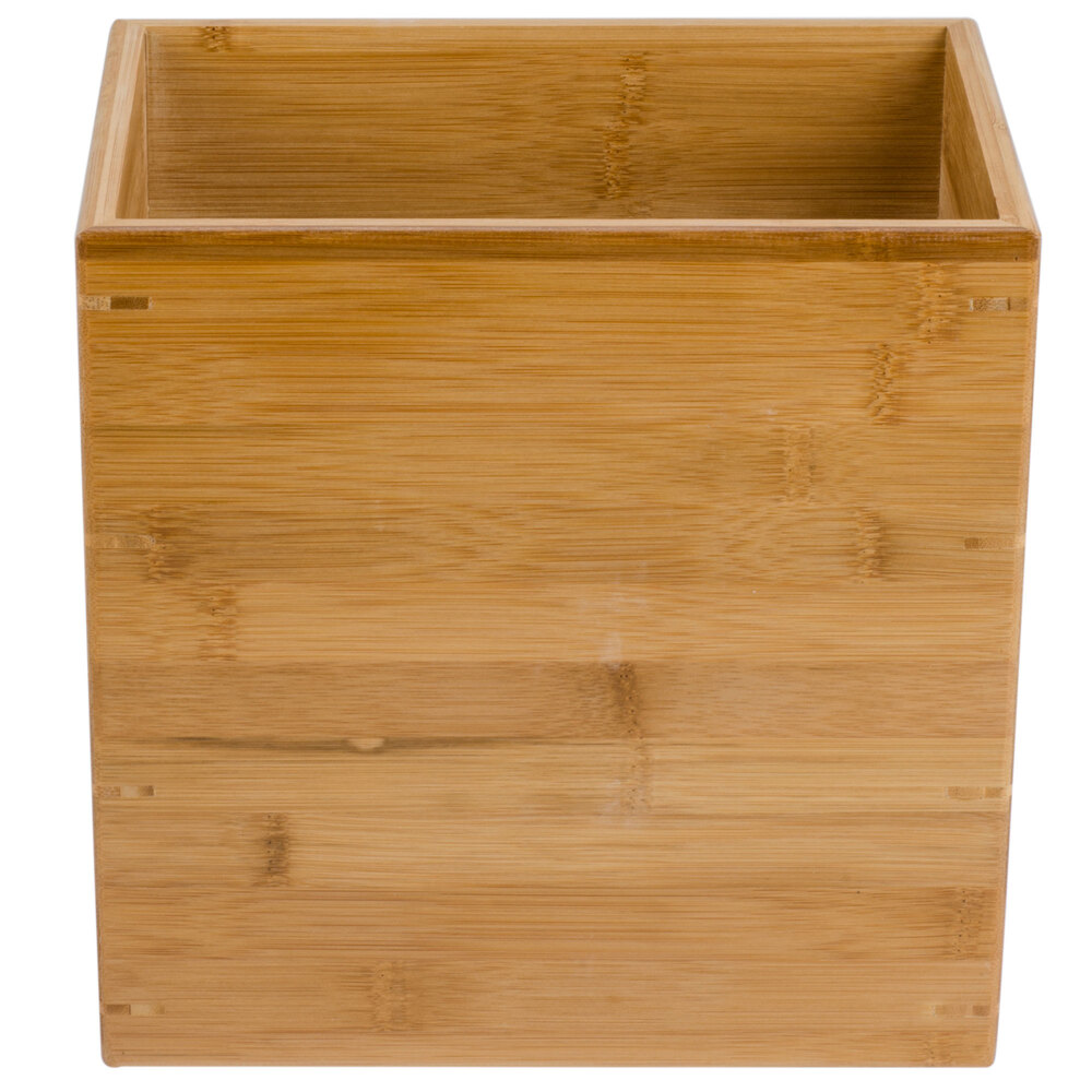 American Metalcraft BAMRD2 3 Piece Dark Bamboo Riser Set