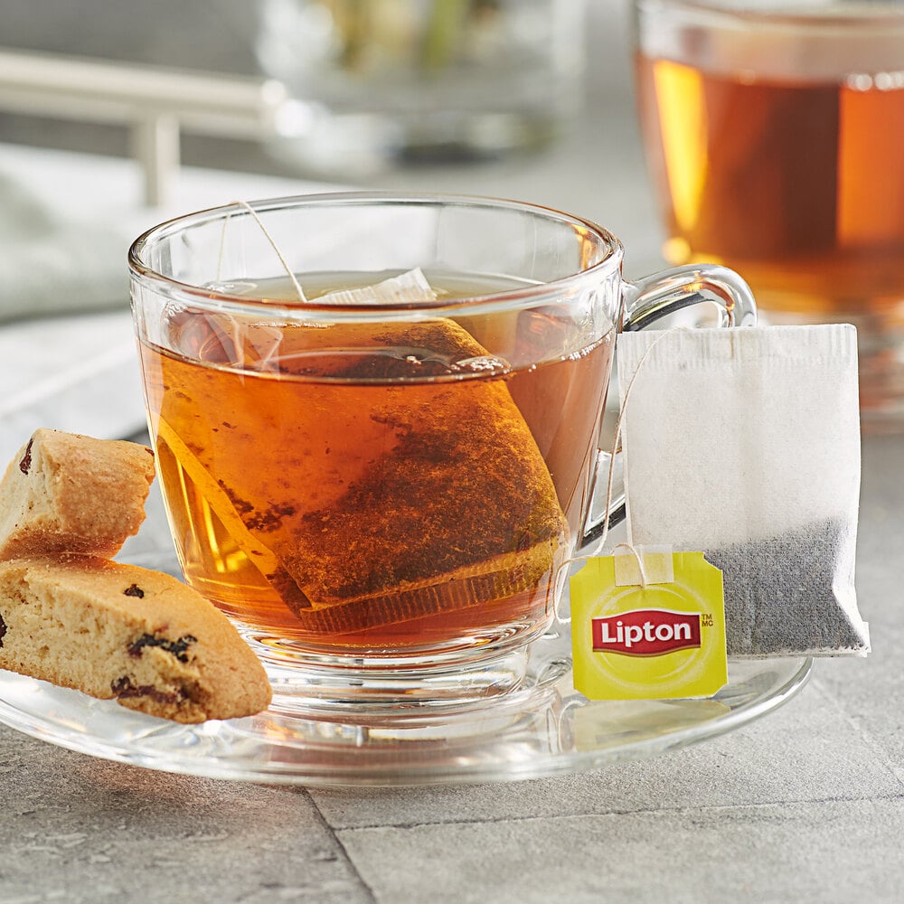 Lipton Decaffeinated Black Tea Bags - 28/Box