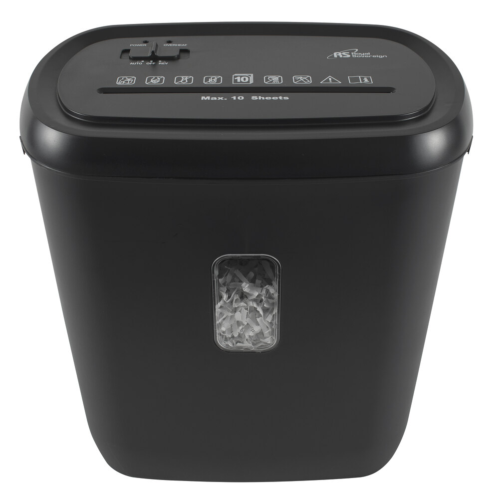 Royal Sovereign RDS 21C10 10 Sheet Cross Cut Shredder royal-sovereign-rds-21c10-10-sheet-cross-cut-shredder