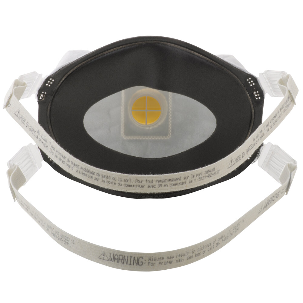 3M 8233 N100 Particulate Respirator with Cool Flow Valve and Foam Face Seal