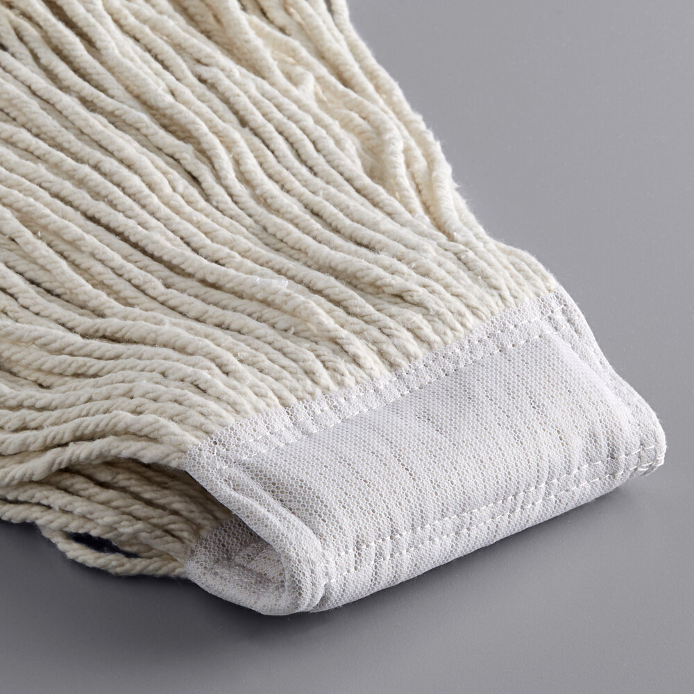 Choice 16 oz. #24 Cotton Cut End Mop Head with 5" Band