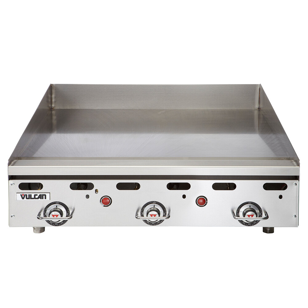 Vulcan MSA36-30C 36" Natural Gas Chrome Top Commercial Griddle / Grill ...