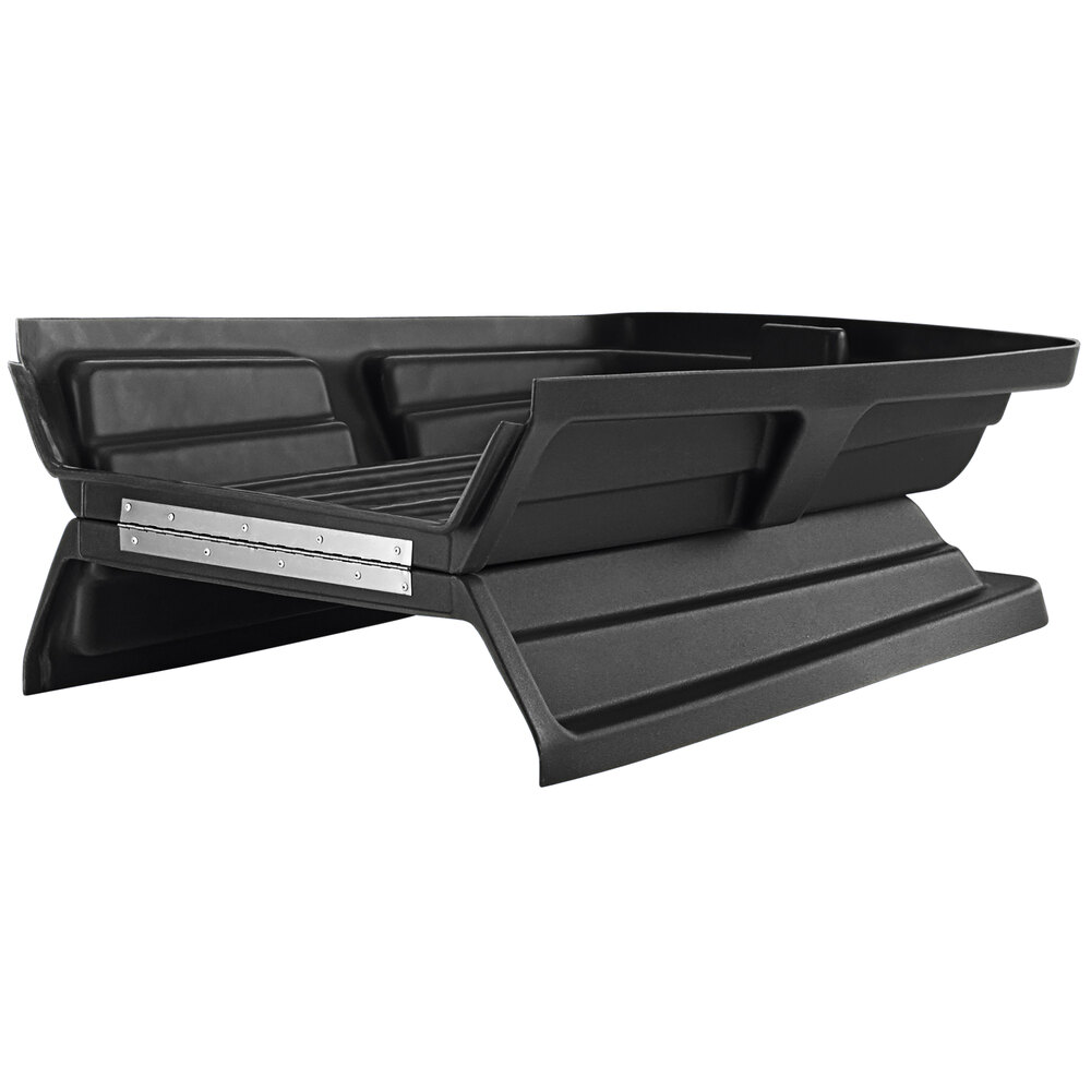 Lavex Industrial 0.5 Cubic Yard Black Tilt Truck Lid
