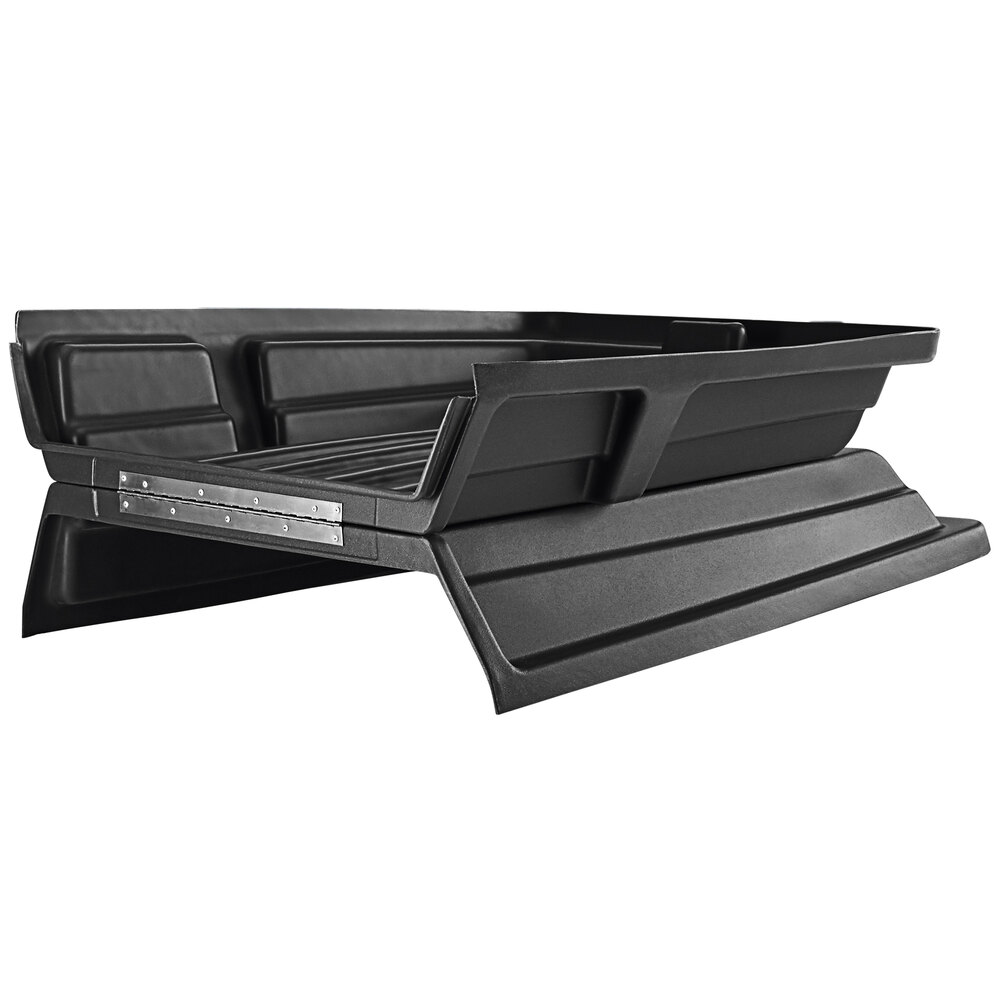 Lavex Industrial 1 Cubic Yard Black Tilt Truck Lid