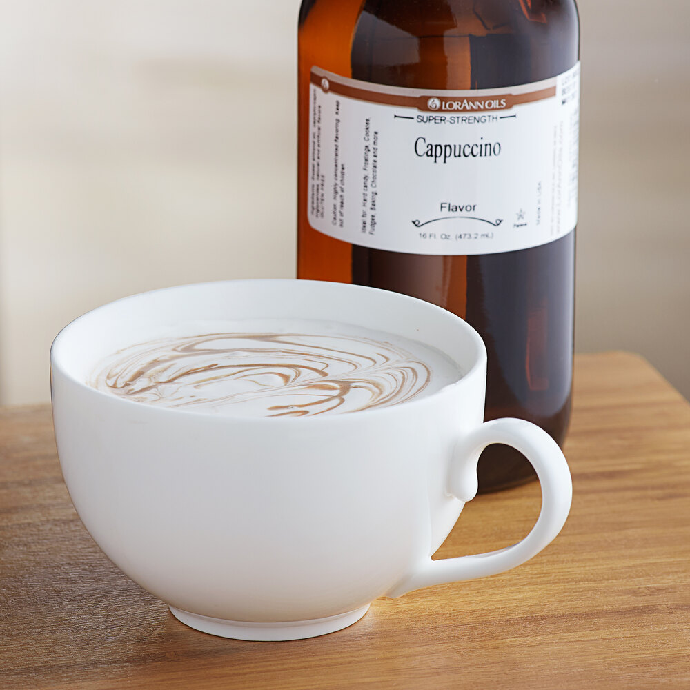 LorAnn Oils 16 oz. Cappuccino Super Strength Flavor