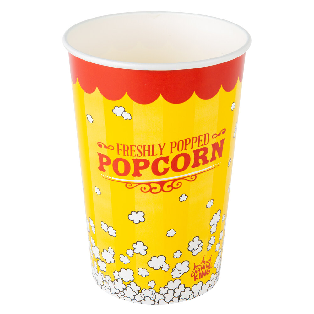 Carnival King 64 oz. Popcorn Bucket - 360/Case