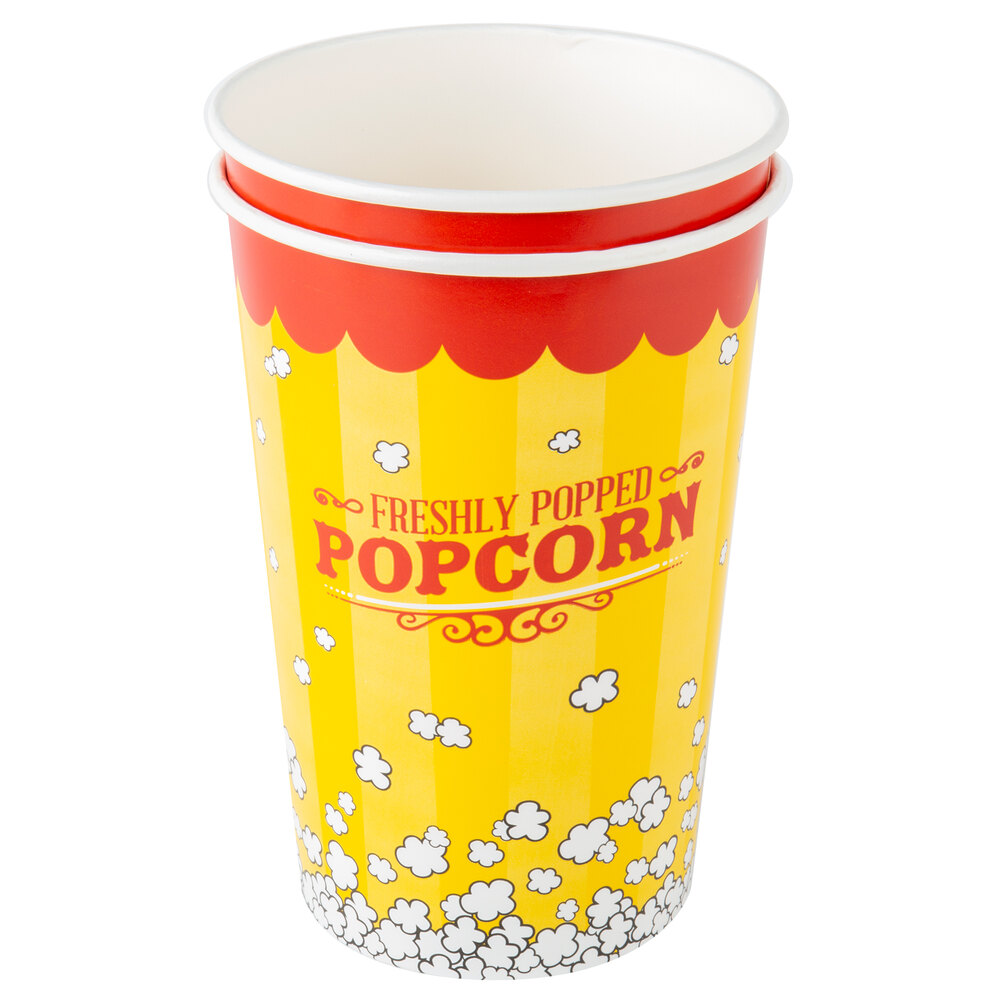 Carnival King 64 oz. Popcorn Bucket - 360/Case