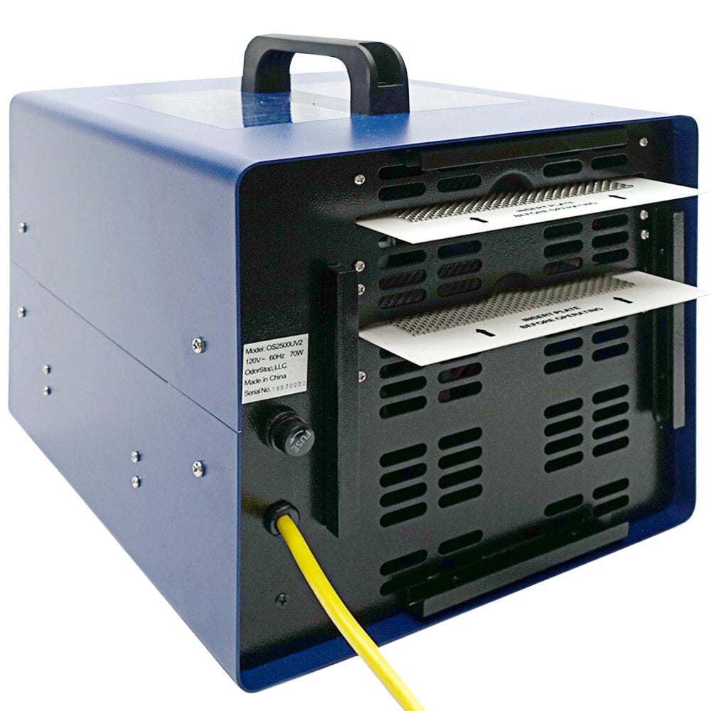 OdorStop OS2500UV2 Ozone Generator / UV Air Purifier with 2 Ozone ...