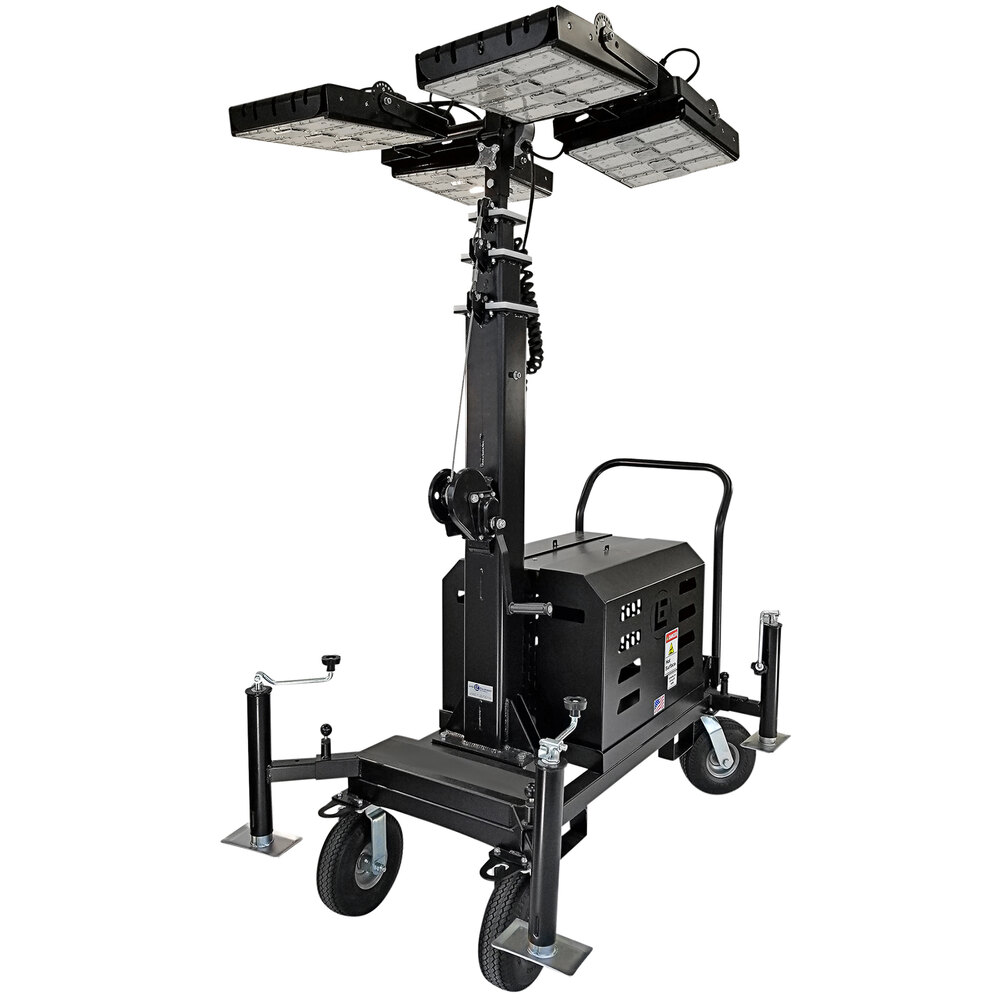 Lind Equipment LE980LEDV-T4 Beacon LED Yellow Quad Head Light Tower ...