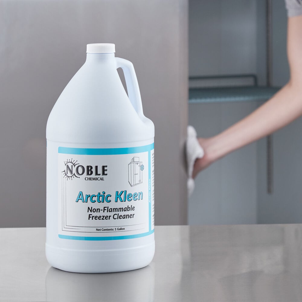 Noble Chemical 1 Gallon / 128 oz. Arctic Kleen Freezer Cleaner