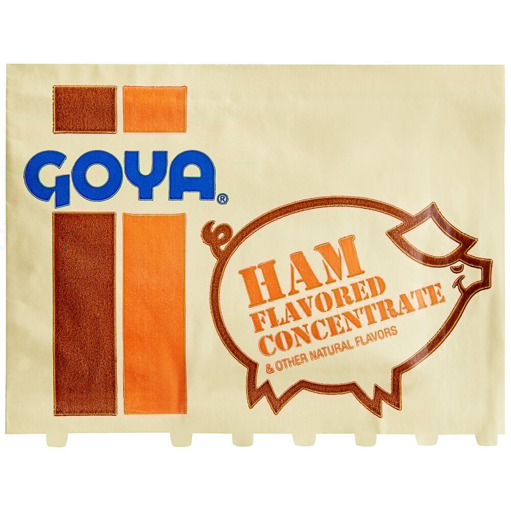 Goya 3.52 oz. Ham Flavor Concentrate Packet - 360/Case