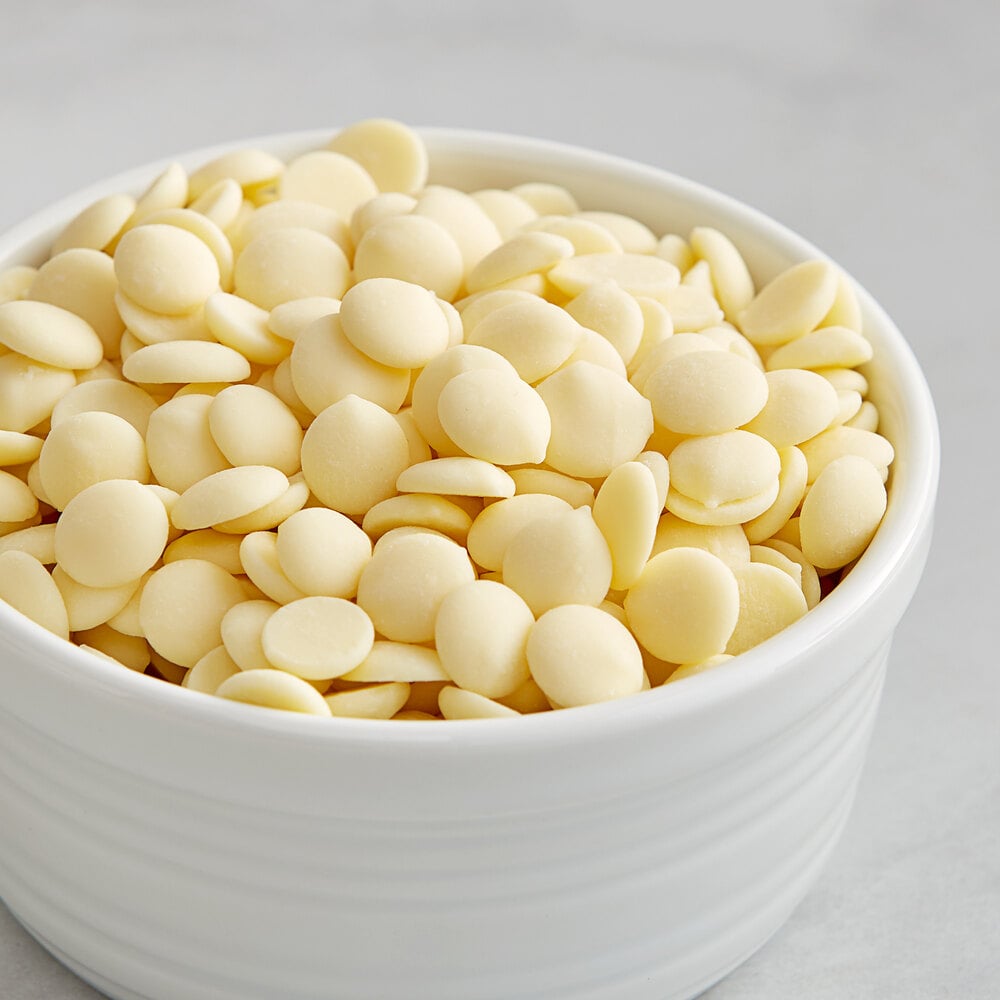 Callebaut Recipe CW2 White Chocolate Callets™ 22 lb.