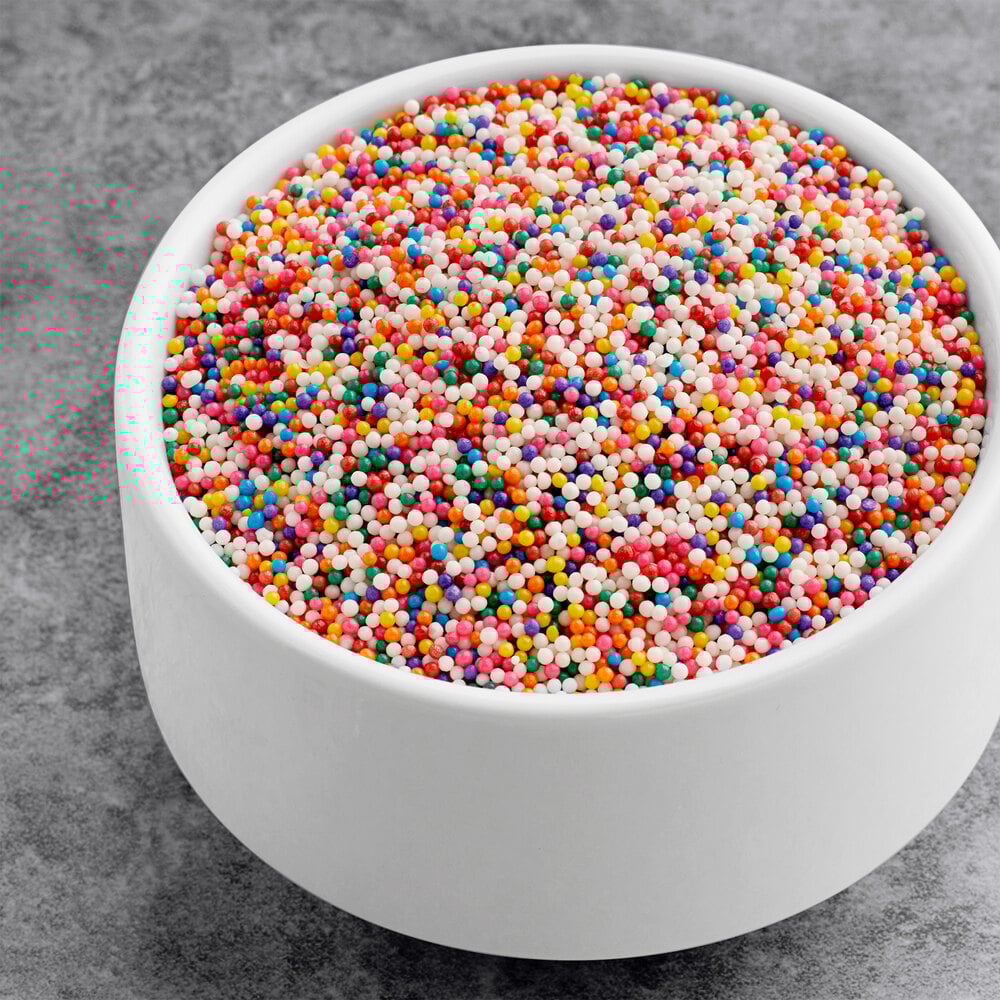 Rainbow Nonpareils 25 lb.