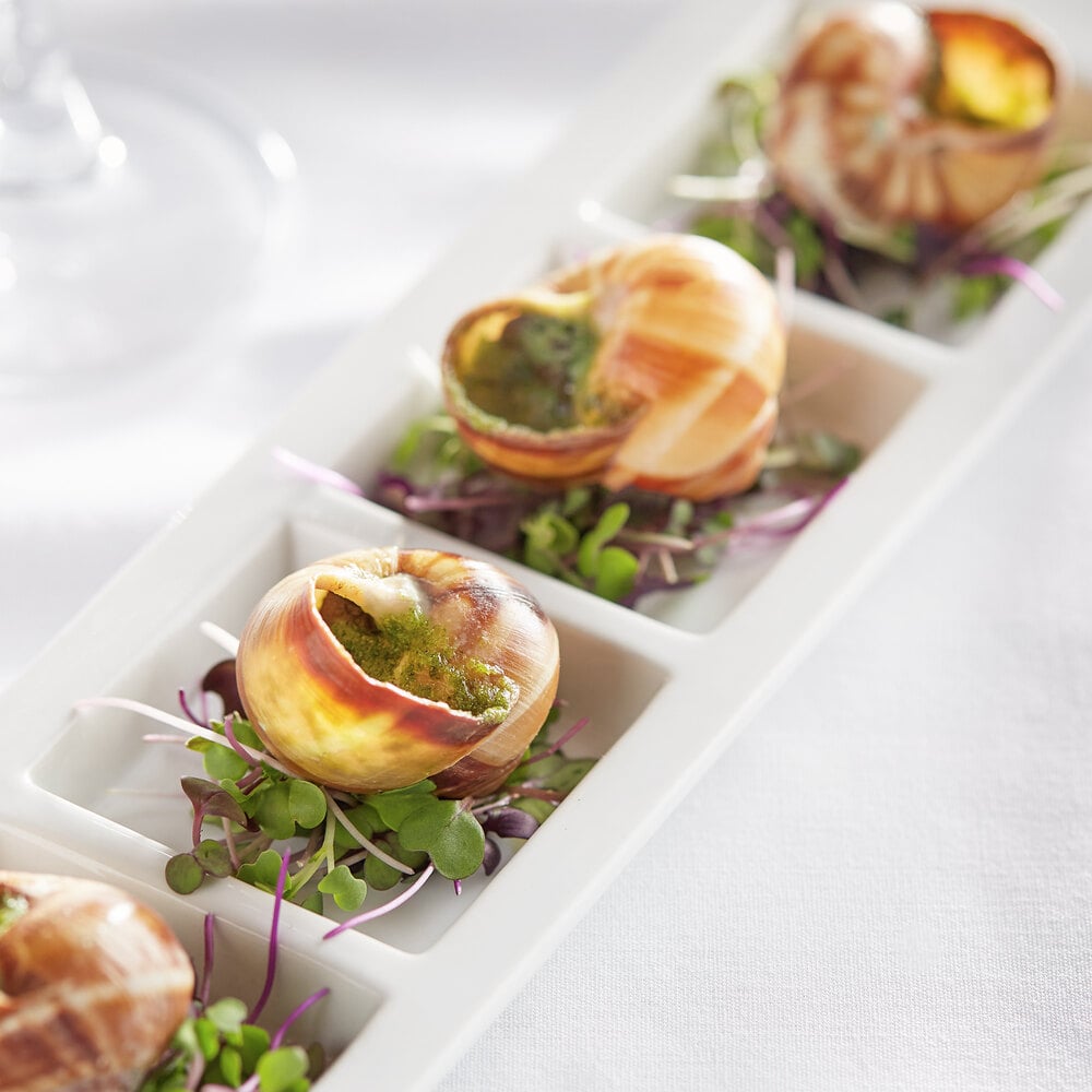White Toque Escargot in Shell with Butter 72-Count - 2/Case