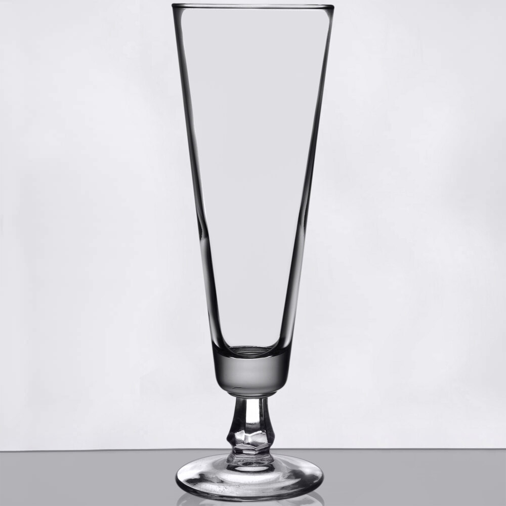 Libbey 6425 10 oz. Footed Pilsner Glass - 24/Case