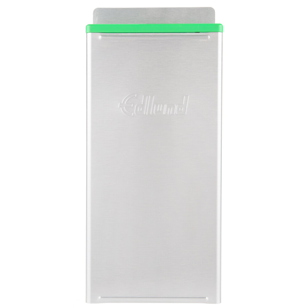 Edlund KR-50G 12" HACCP Enclosed Stainless Steel Knife Rack with Green ...