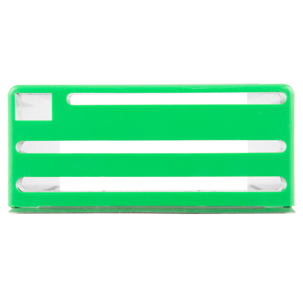 Edlund KR-50G 12" HACCP Enclosed Stainless Steel Knife Rack with Green ...