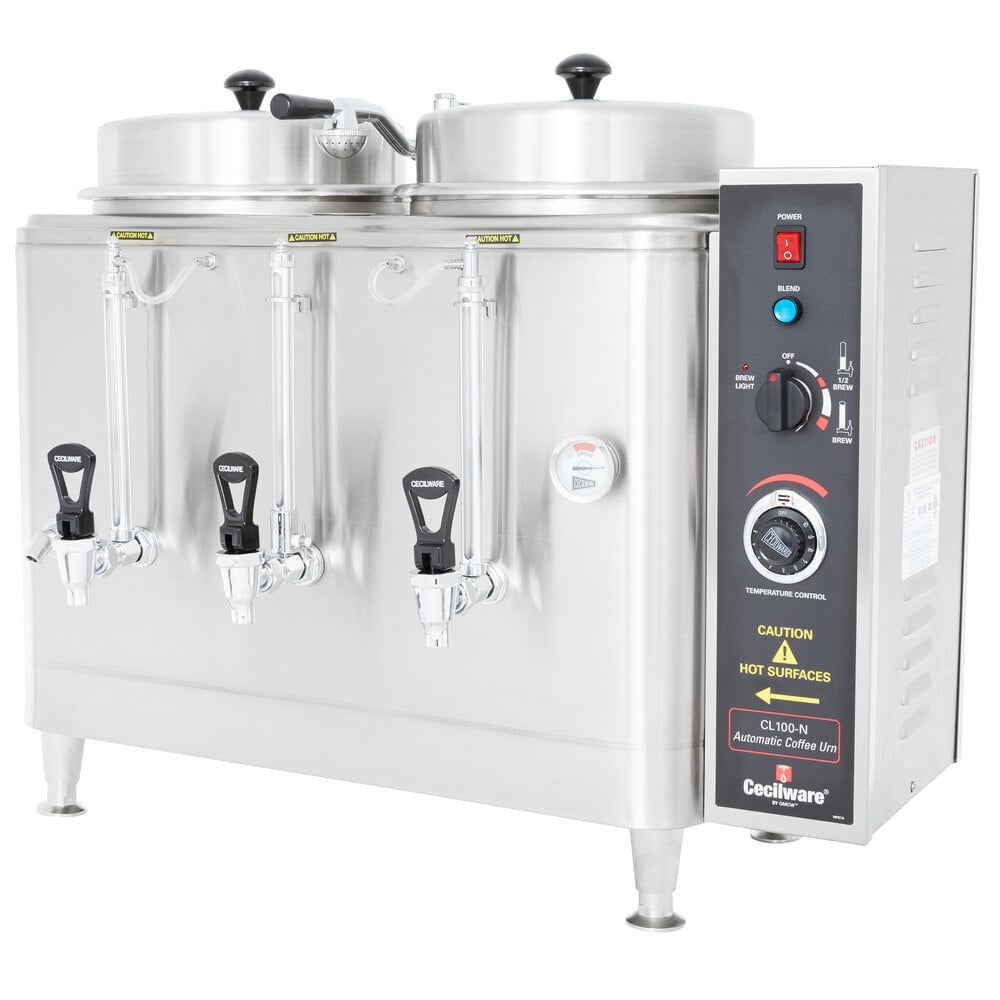Cecilware CL100N Twin 3 Gallon Automatic Coffee Urn