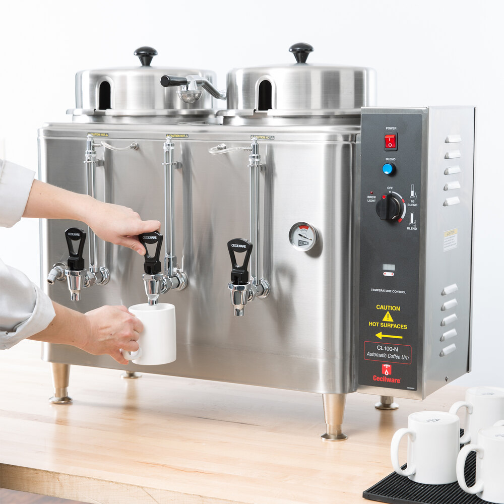 Cecilware CL100N Twin 3 Gallon Automatic Coffee Urn