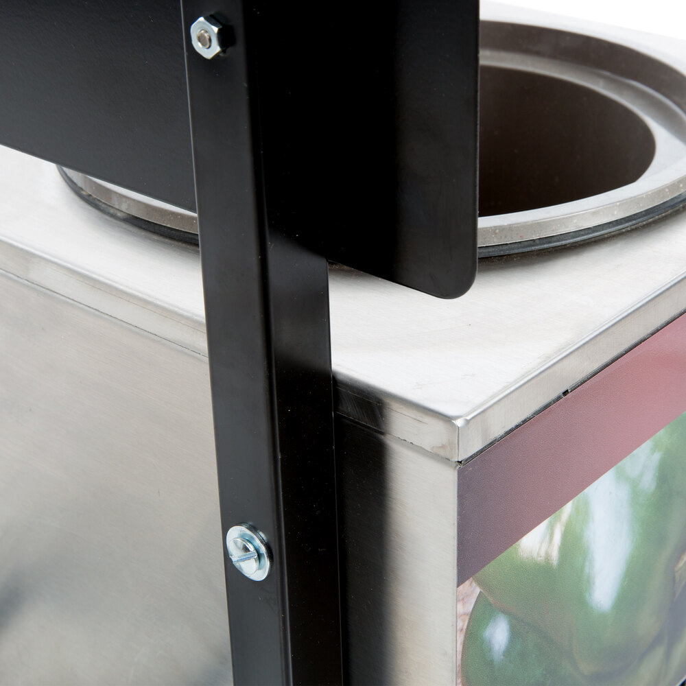 Vollrath 7203203 Twin 7 Qt. Well Soup Merchandiser Base with Menu Board ...