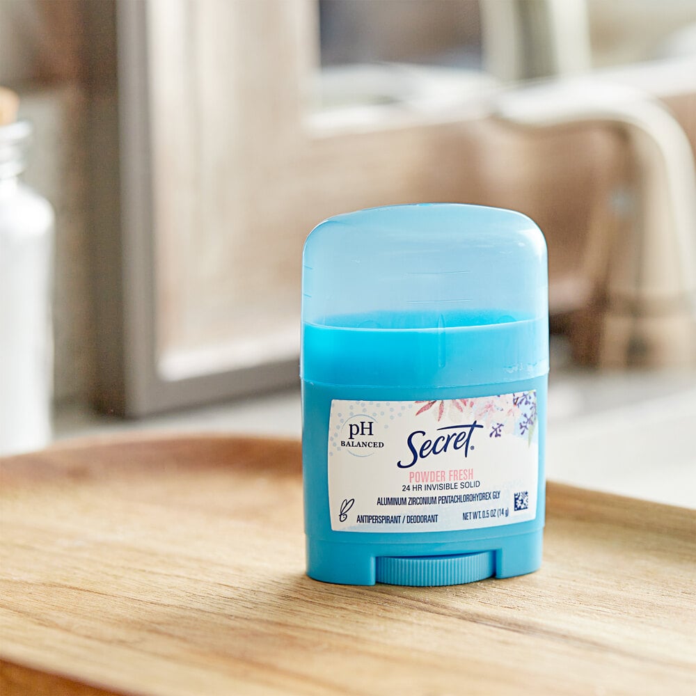 Secret Solid .5 oz. Powder Fresh Scent Antiperspirant Deodorant 31384 ...