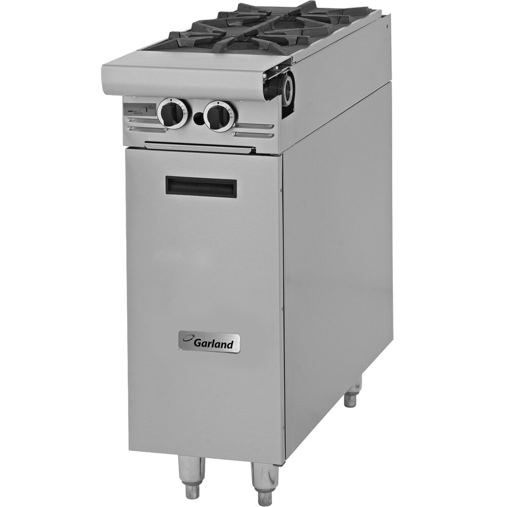 Garland M4S Master Series Natural Gas 2 Burner 17" Range Attachment ...