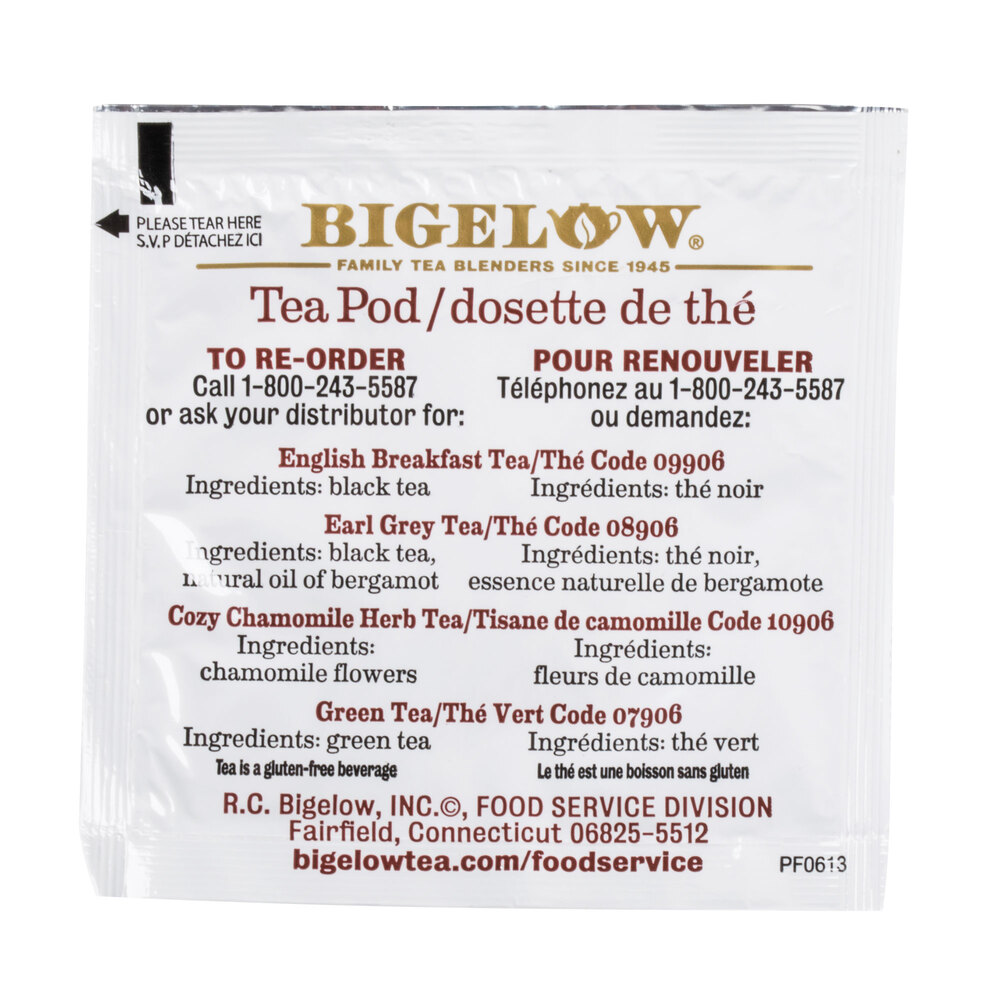 Bigelow Earl Grey Tea Pods - 18/Box