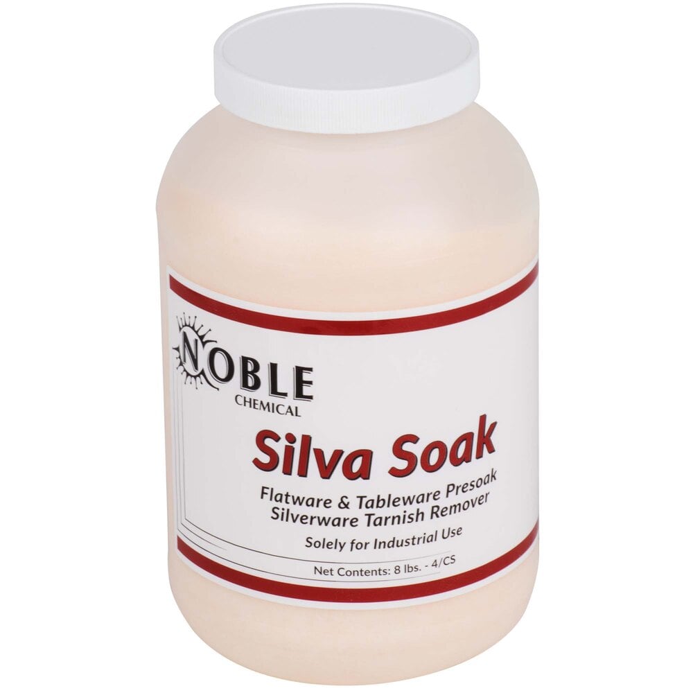 8 lb. / 128 oz. Noble Chemical Silva Soak Tableware Presoak Powder