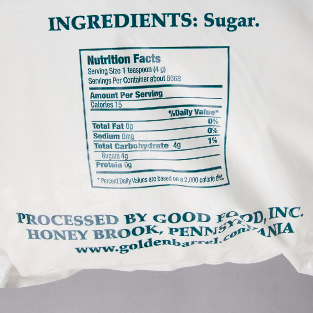 Granulated Pure Sugar - 50 lb.