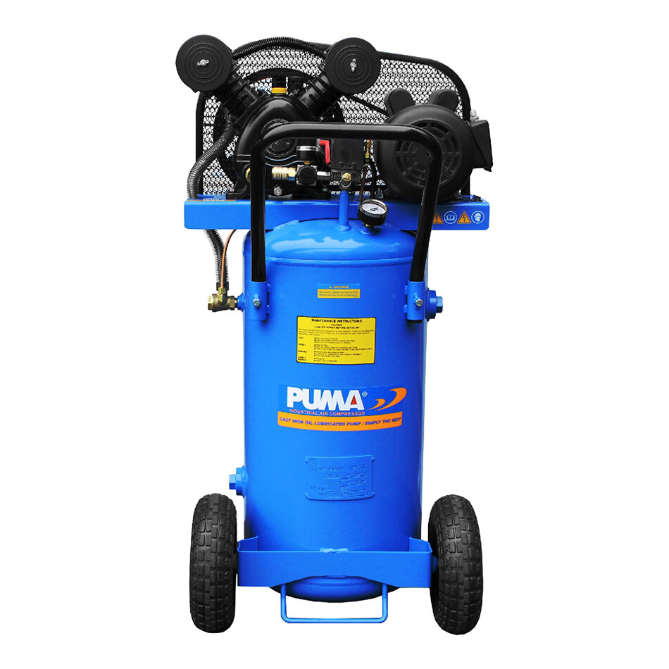 Puma Industries Single-Stage Belt Drive Portable Series 20 Gallon ...