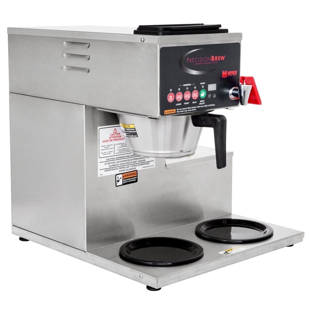 Grindmaster B-3WR PrecisionBrew Digital 64 oz. Automatic Coffee Brewer ...