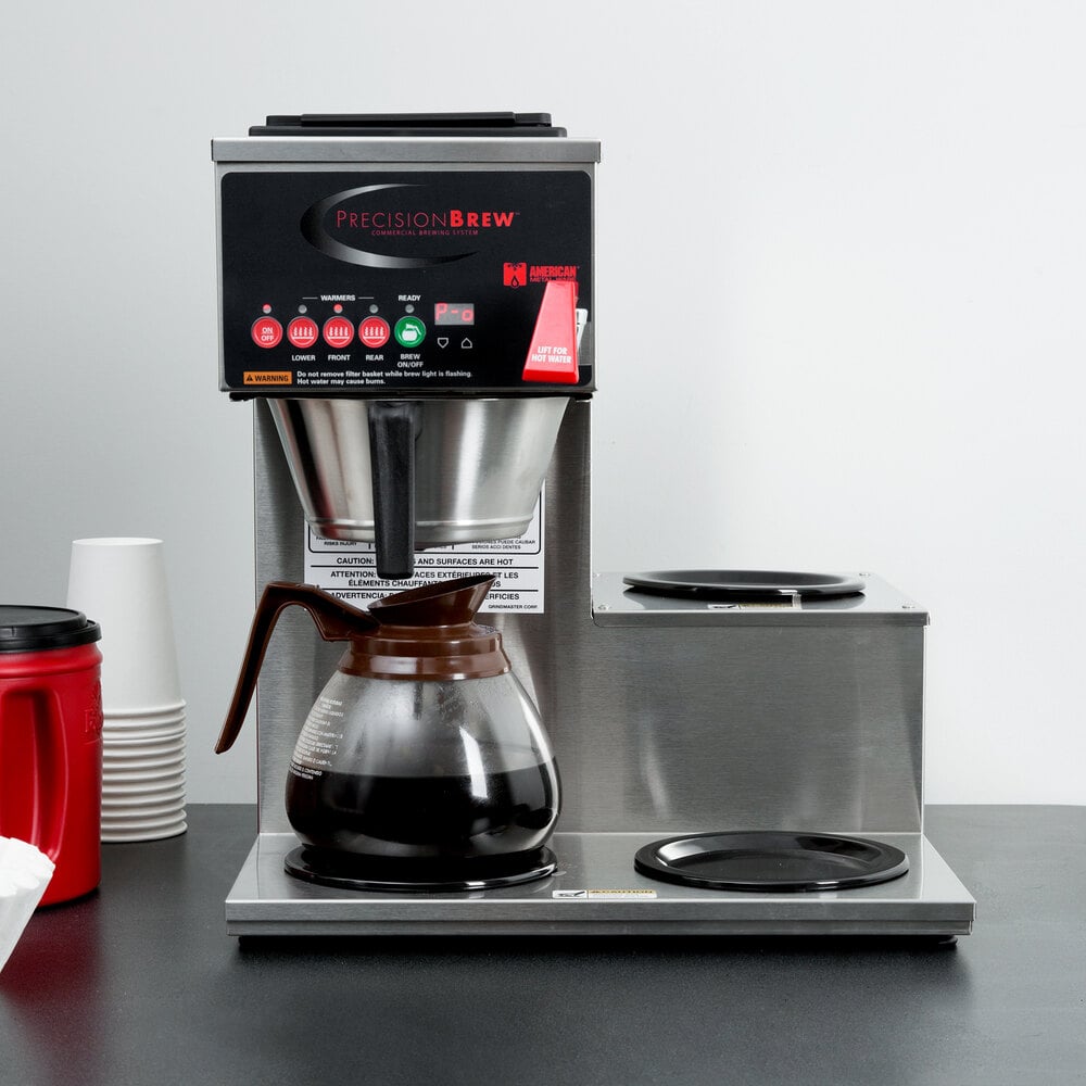 Grindmaster B-3WR PrecisionBrew Digital 64 oz. Automatic Coffee Brewer ...