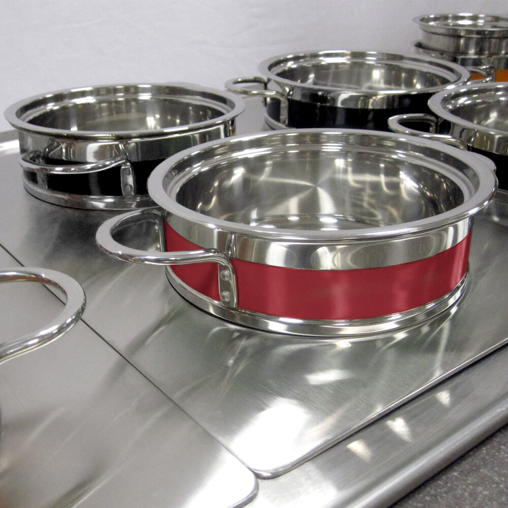 Bon Chef 62301NC Classic Country French Collection 3.3 Qt. Red Steam ...